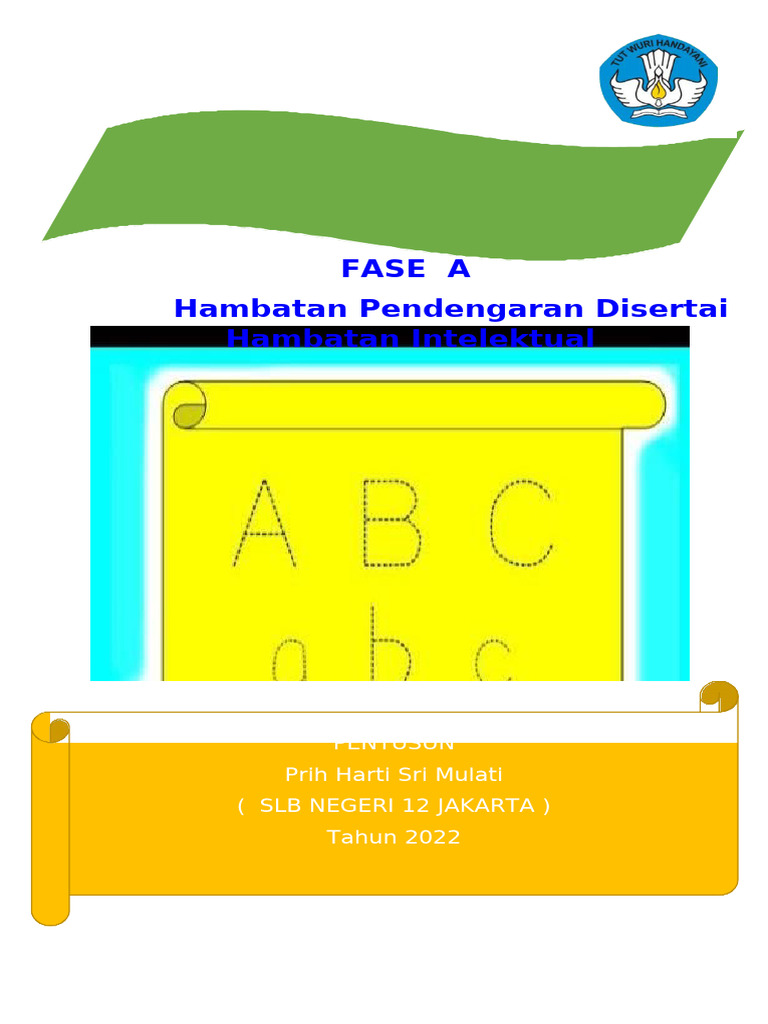 Modul Ajar Bahasa Indonesia - Mengeja Kombinasi Alfabet Pada Suku Kata ...