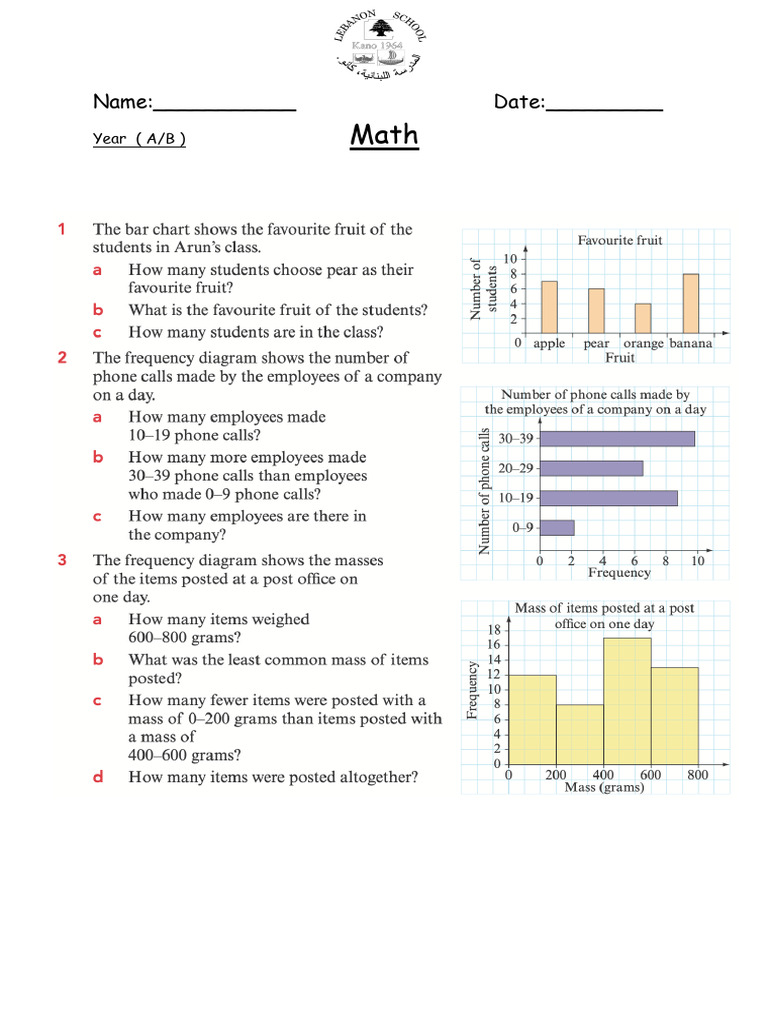 Year 6 - Revision 4 | PDF
