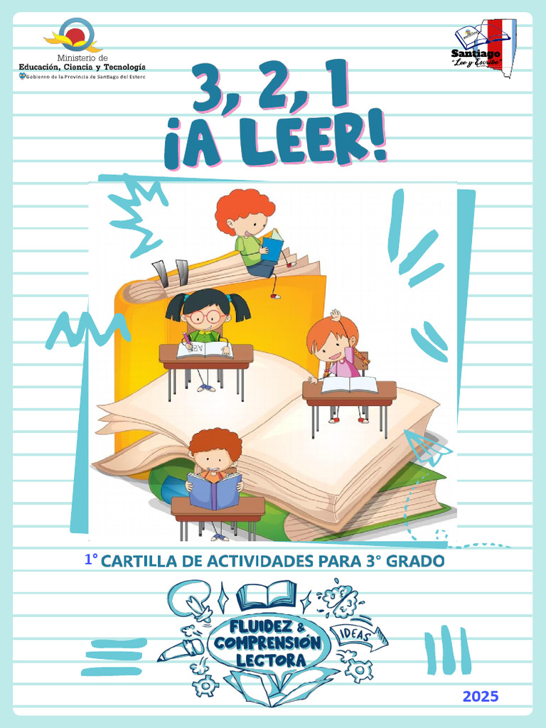 Cartilla de 3° Grado - Fluidez y Comprension Lectora 2025 | PDF | Fruta