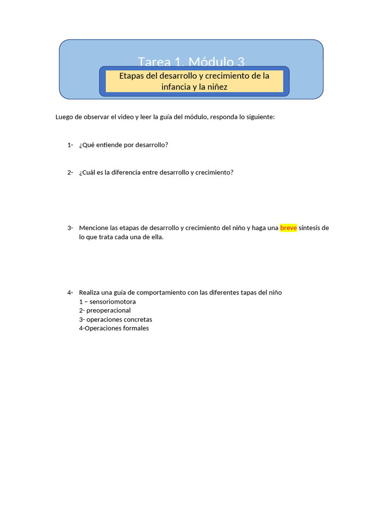 Actividad 1, Modulo 3 | PDF