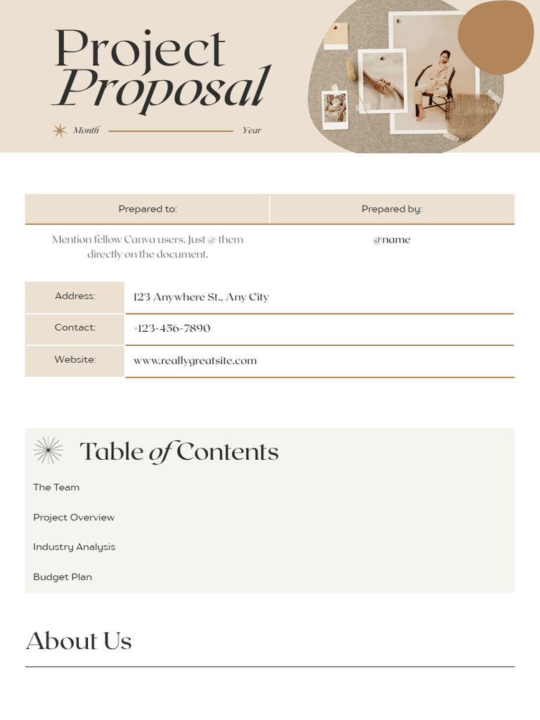 Project Proposal Overview and Analysis | PDF | Swot Analysis