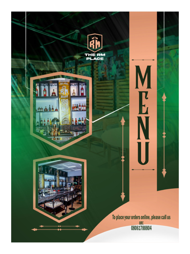RM Menu List | PDF