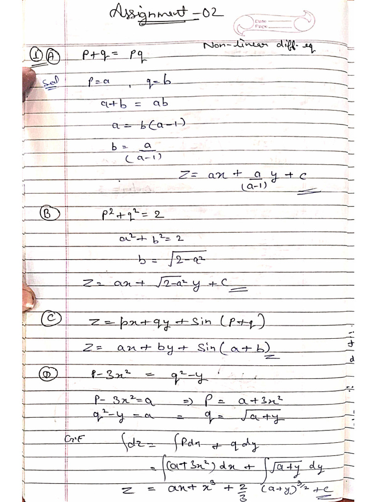 Assignment 2 Maths | PDF