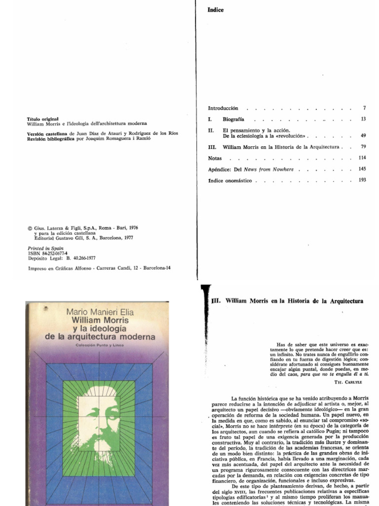 William Morris Texto | PDF