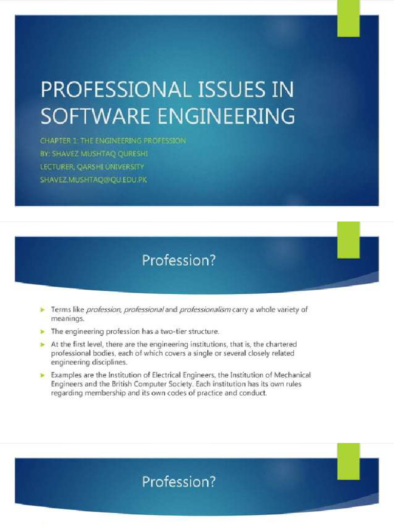 Chapter Nine Ethical and Professional Issues in So 250610 114228 | PDF