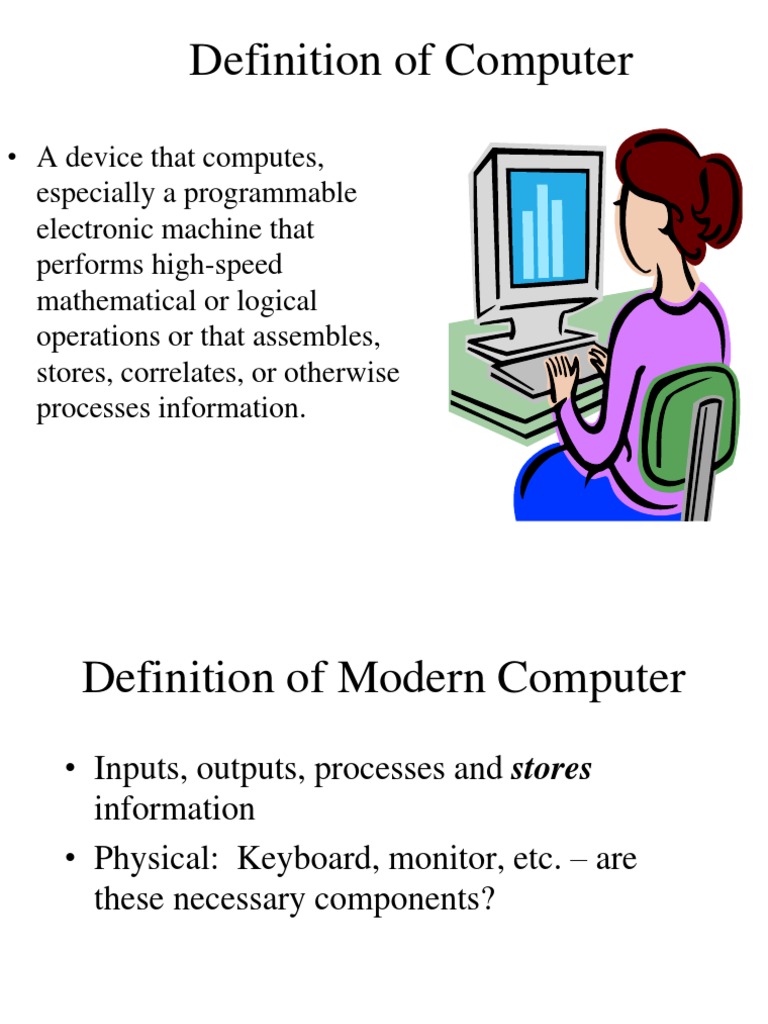 An Overview of Computer History, Components, and Concepts | PDF ...