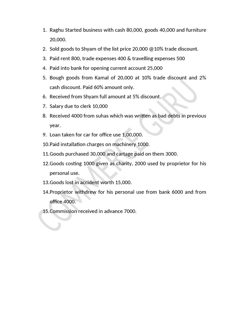 Journal Entries Practice | PDF