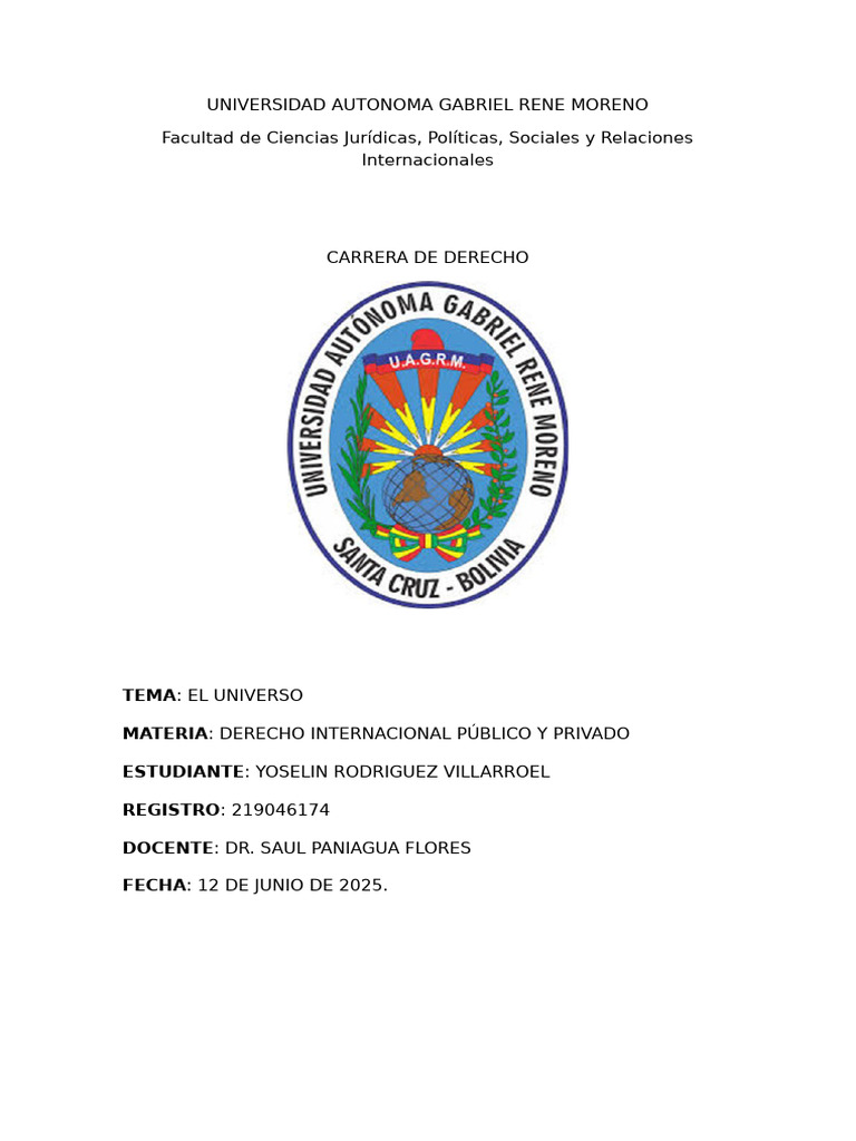 CARATULA 2do Parcial de Internacional | PDF