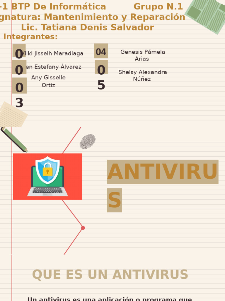 Expocicion ANTIVIRUS | PDF