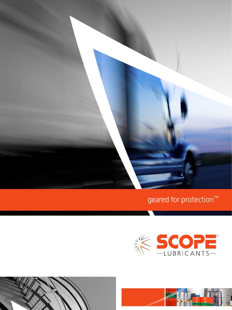 Scope Lubricants | PDF | Motor Oil | Lubricant