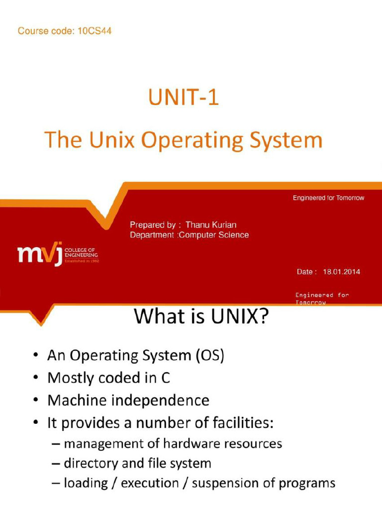 The Unix Operating System - 20250526 - 173501 | PDF