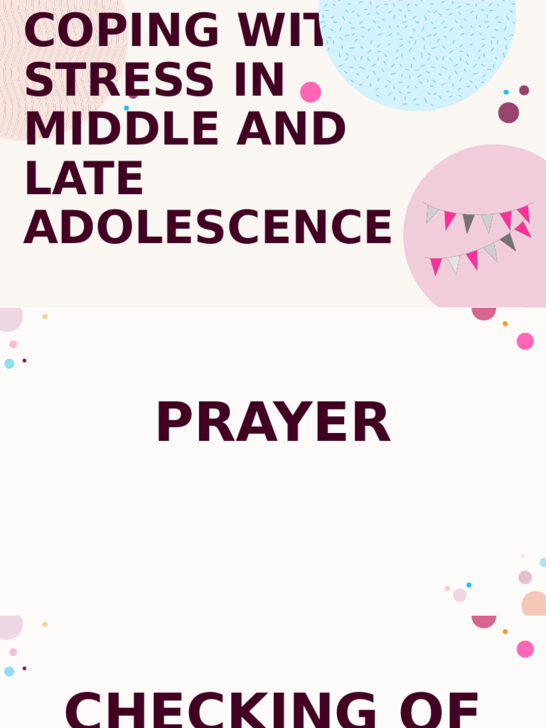 5.coping With Stress | PDF | Stress (Biology) | Mind