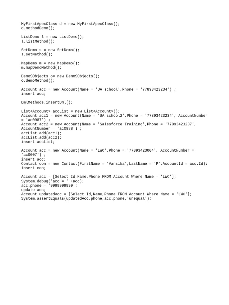 Apex Code in Anonymus Window | PDF