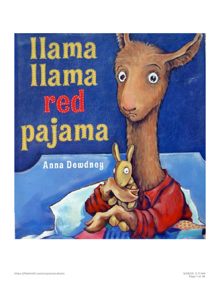 Llama Llama Red Pajama Pages 1-36 - Flip PDF Download - FlipHTML5 | PDF