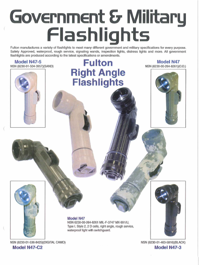 Flyer Military Flashlight | PDF