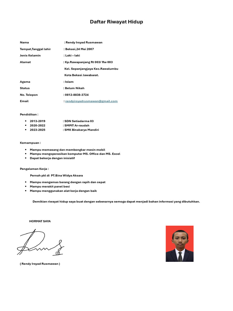 Dokumen Dari Rendy Irsyad Rusmawan | PDF
