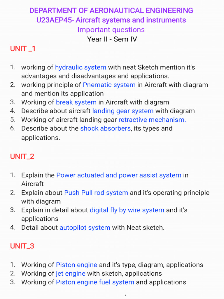 U23AEP45 ASI Important Questions - 250531 - 195259 | PDF