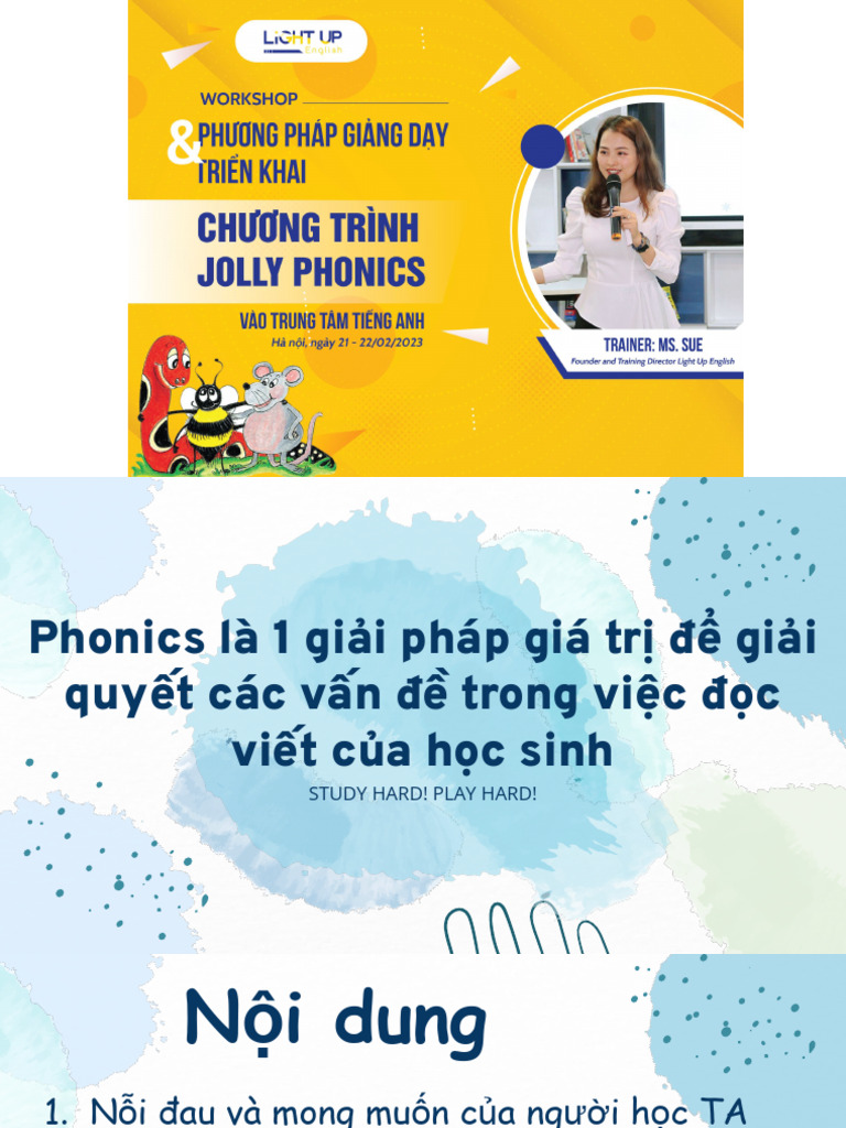 02 Phonics La Gi | PDF