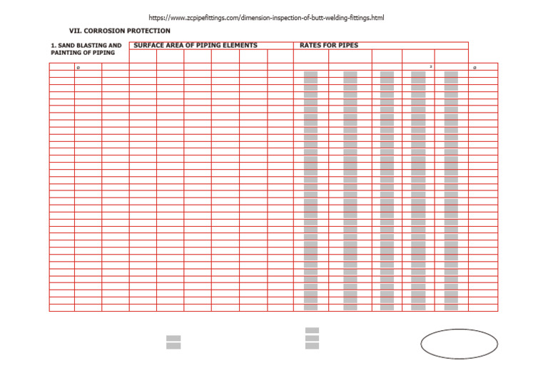 Pipe Fittings Surface Area | PDF | Applied And Interdisciplinary ...