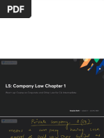 Companies Act 2013: Key Concepts and Notes | PDF | Piercing The ...