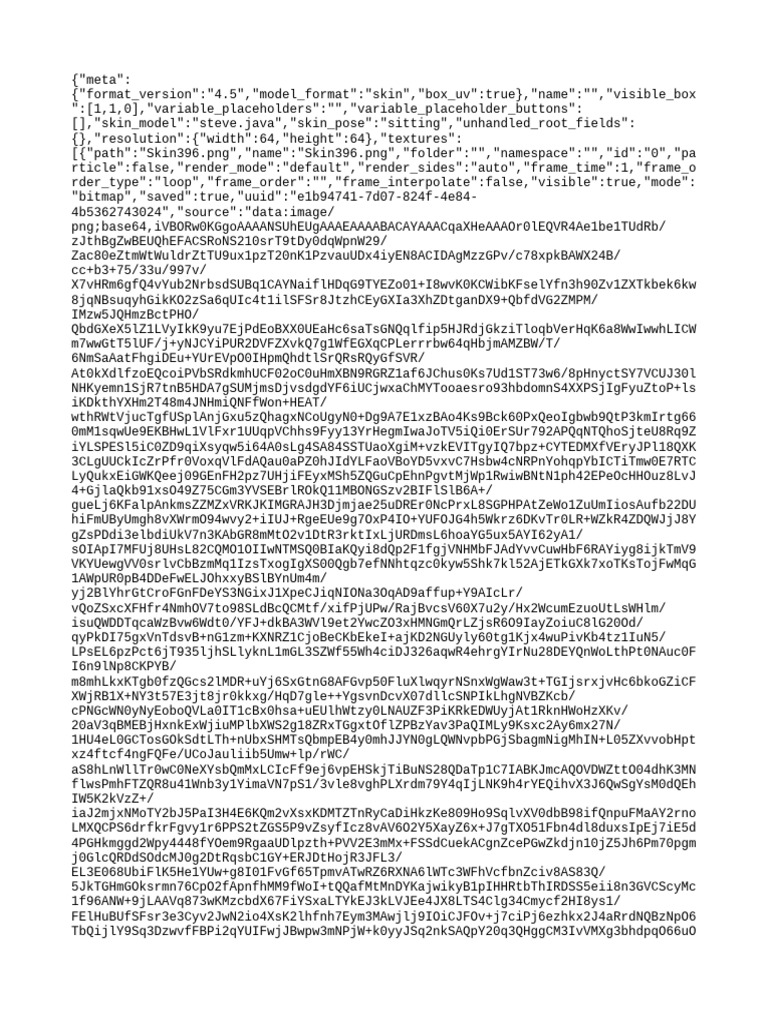 Model Bbmodel | PDF | Computer Graphics | Graphics