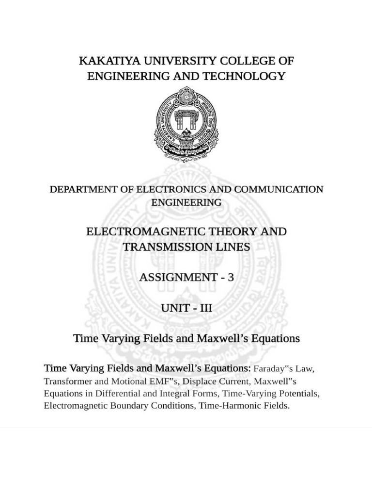 EMTL Unit 3 | PDF