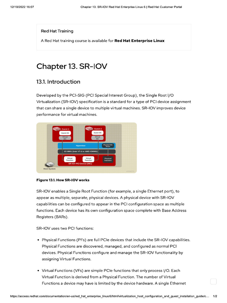 SR IOV Explained | PDF