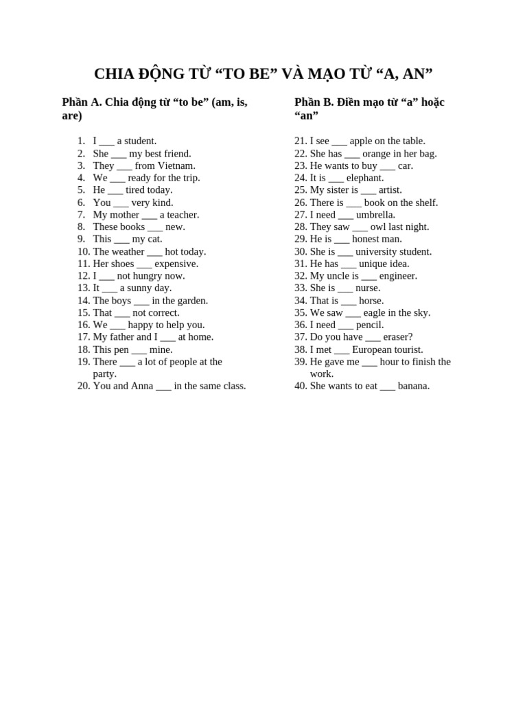 Chia Đ NG T Tobe & A, An | PDF