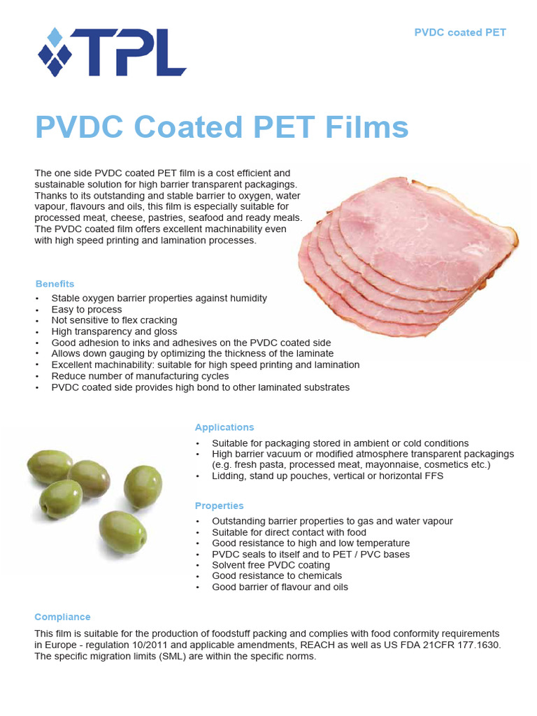 PVDC Brochure | PDF | Lamination | Materials