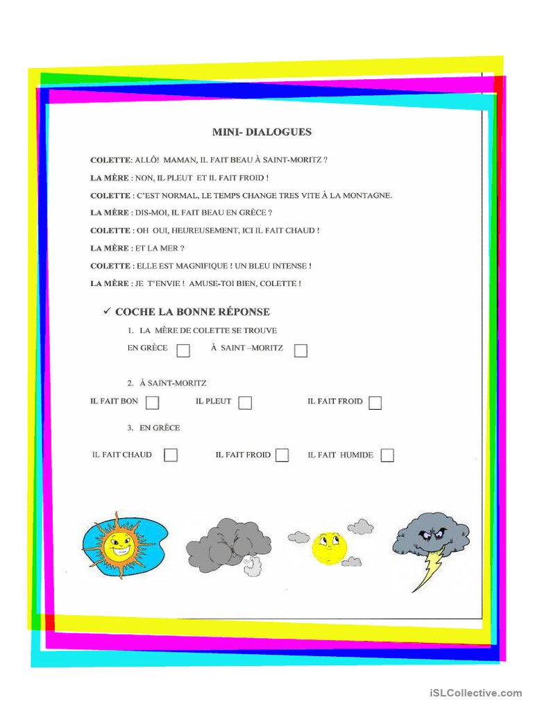 Mini Dialogues | PDF