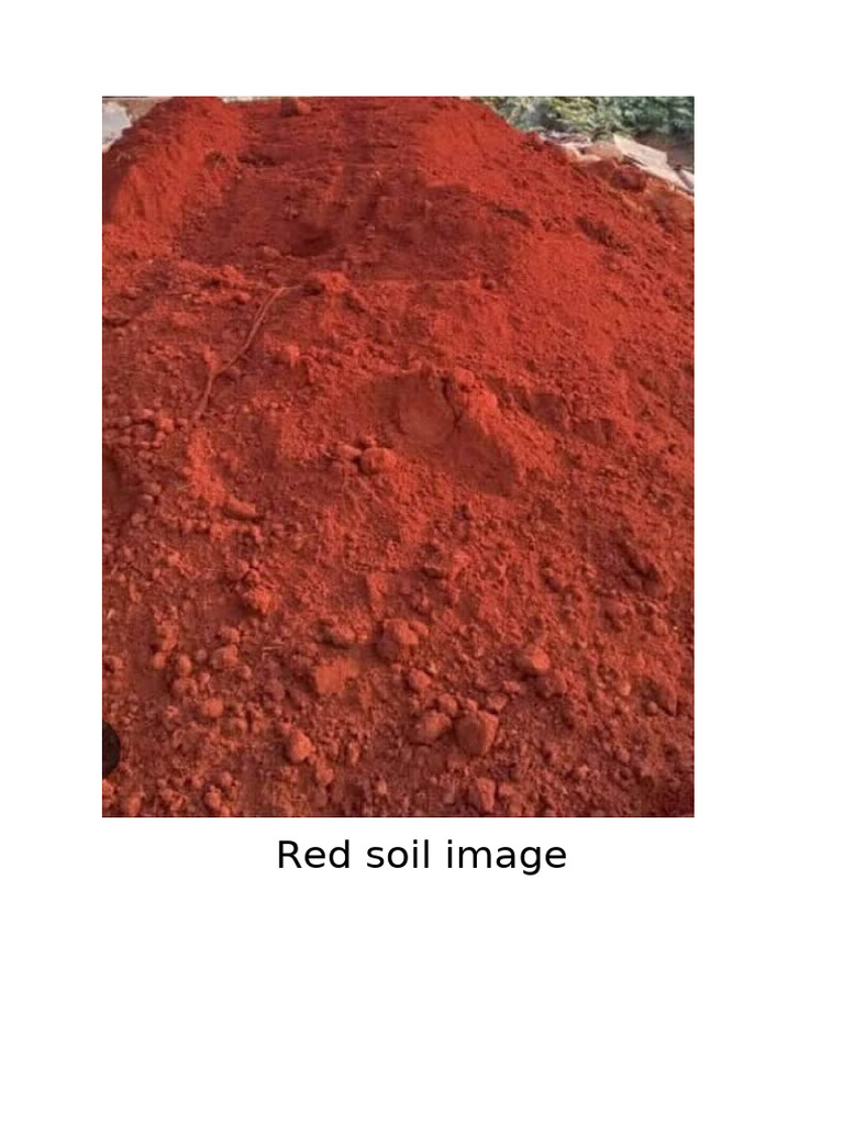 Types of Soils Real Image Vs Legend Colors | PDF