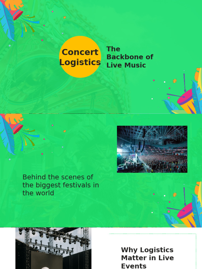 Essential Concert Logistics Explained | PDF | Logistics