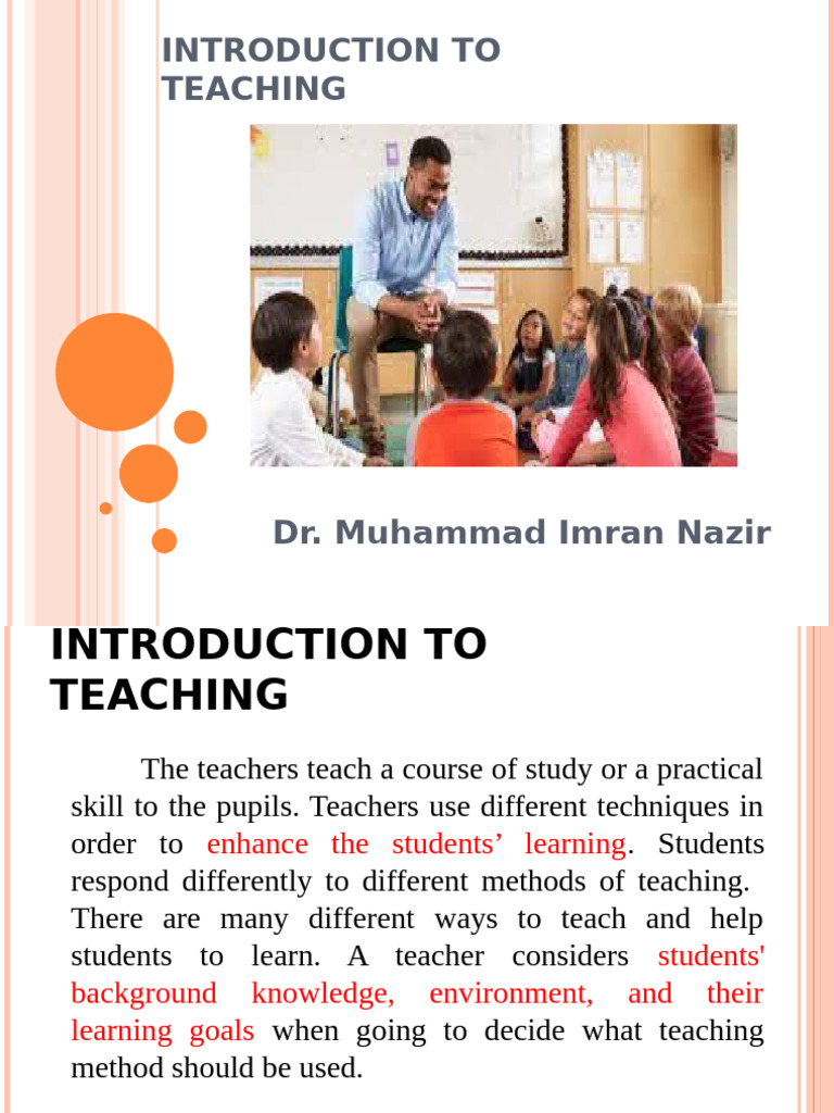 Effective Teaching Strategies and Methods | PDF | Teachers | Learning