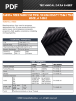 Toray T700S Carbon Fiber Datasheet | PDF | Epoxy | Applied And ...