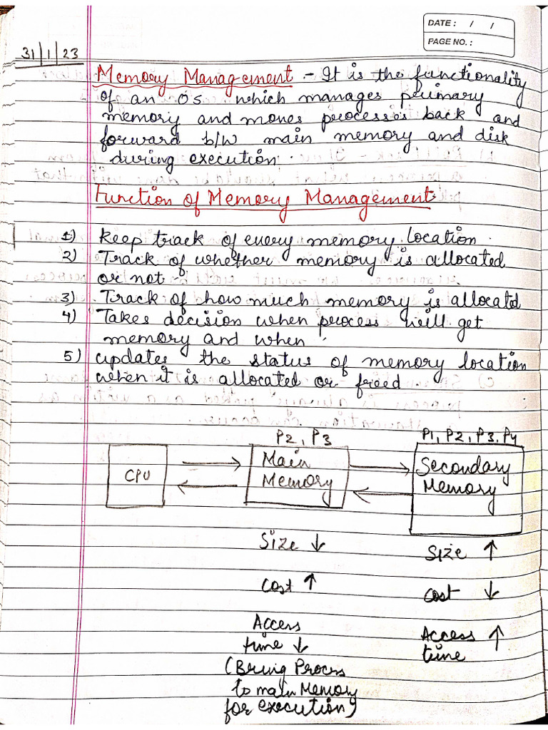 OS Unit 3 Part 1st | PDF