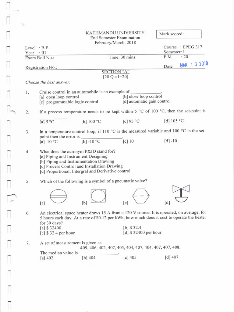 Epeg 317 2018 | PDF | Analog To Digital Converter | Electronics