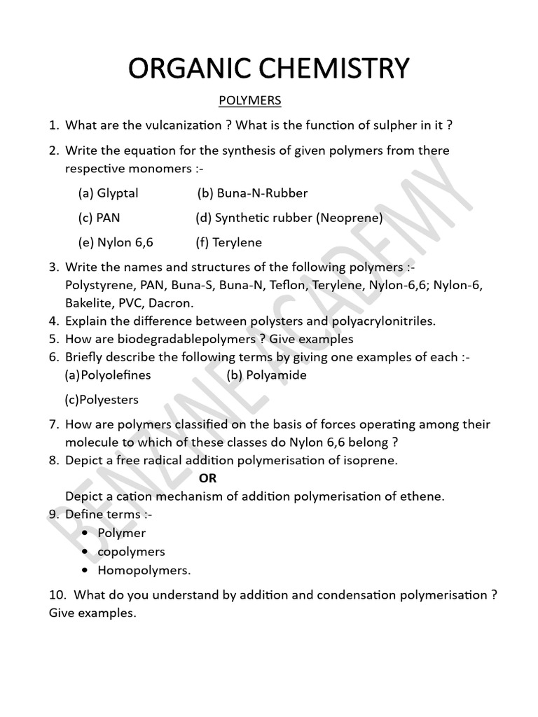 Glyptal and Neoprene Synthesis Overview | PDF