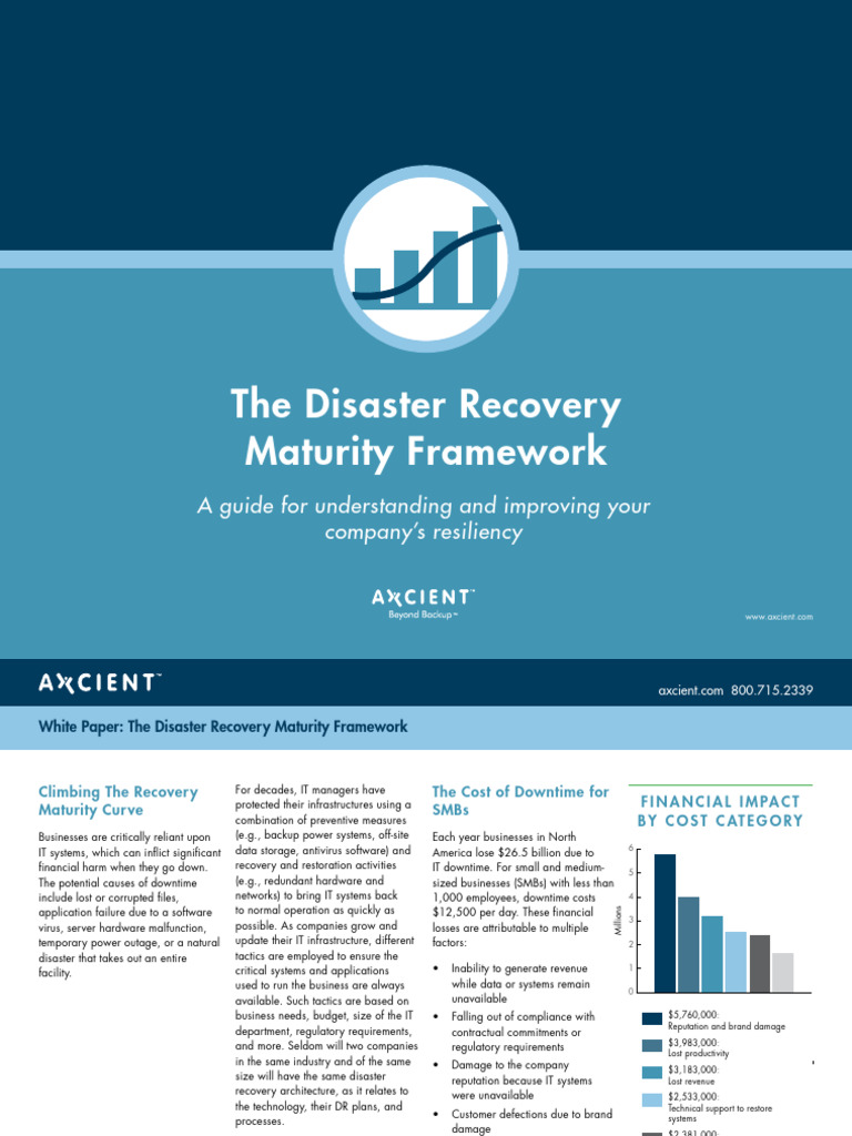 Disaster Recovery Maturity Framework 07142015 | PDF | Backup | Cloud ...