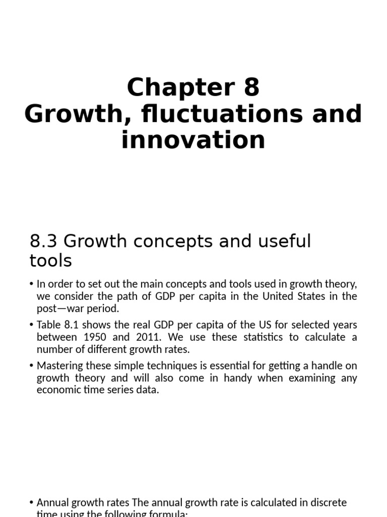 Growth (Macroeconomics) Part 1 | PDF | Production Function | Economic Growth