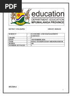 Grade 7 EMS Term 1 Case Study 2025 | PDF | Money | Banknote
