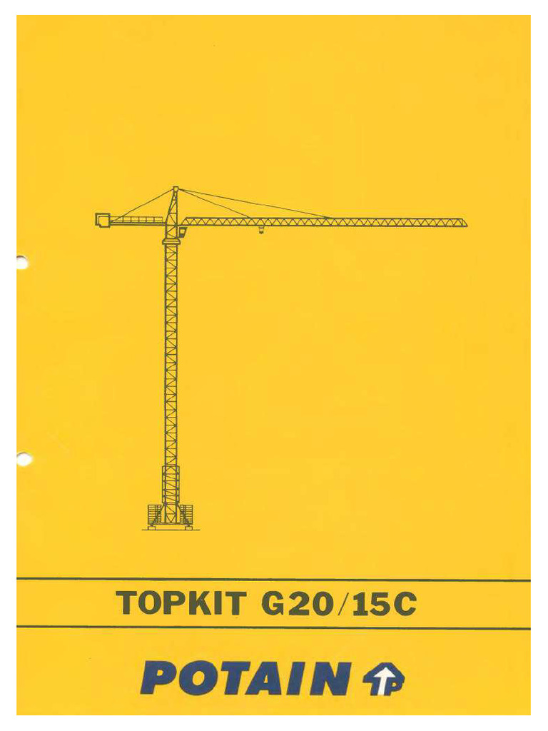 G2015C Potain | PDF