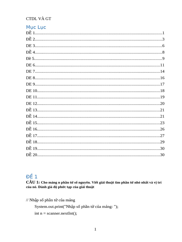 CTDL VÀ GT - Docxphanh | PDF