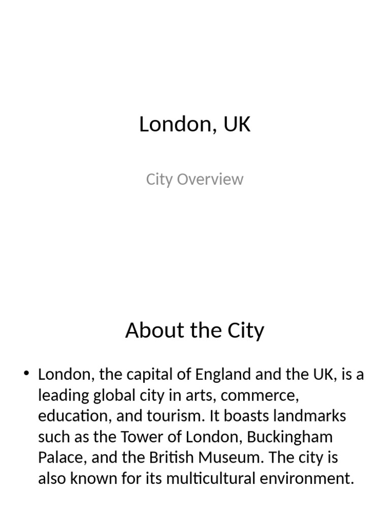 London | PDF