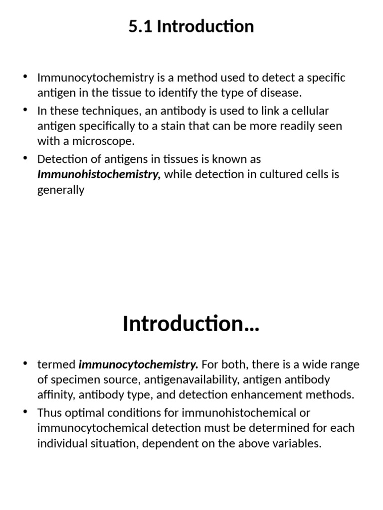 Immunocytochemistry Techniques Overview | PDF | Antibody ...
