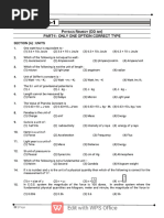 Units & Measurements Mock Test | PDF