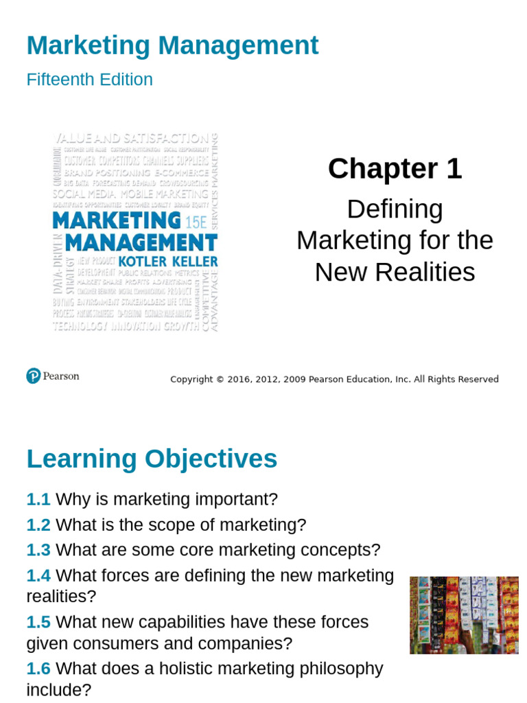 Marketing Management Chapter 1 | PDF | Marketing | Strategic Management