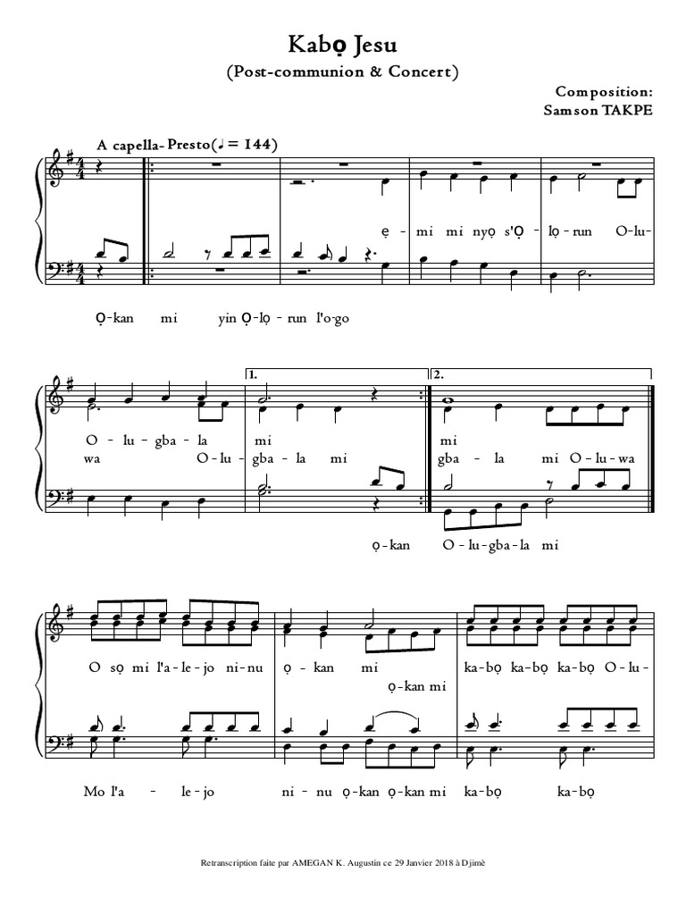 Okan Mi Yin Ôlorun | PDF