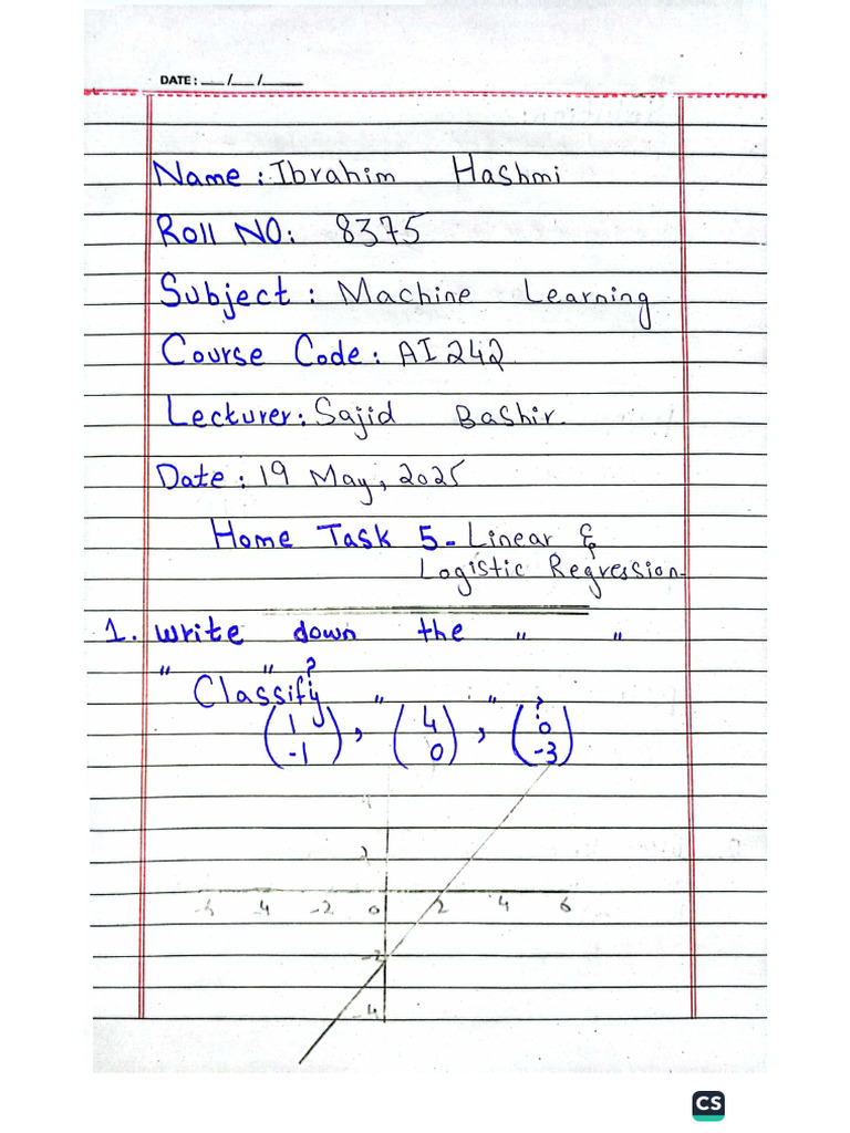Ibrahim Hashmi (8375) Machine Learning Work | PDF