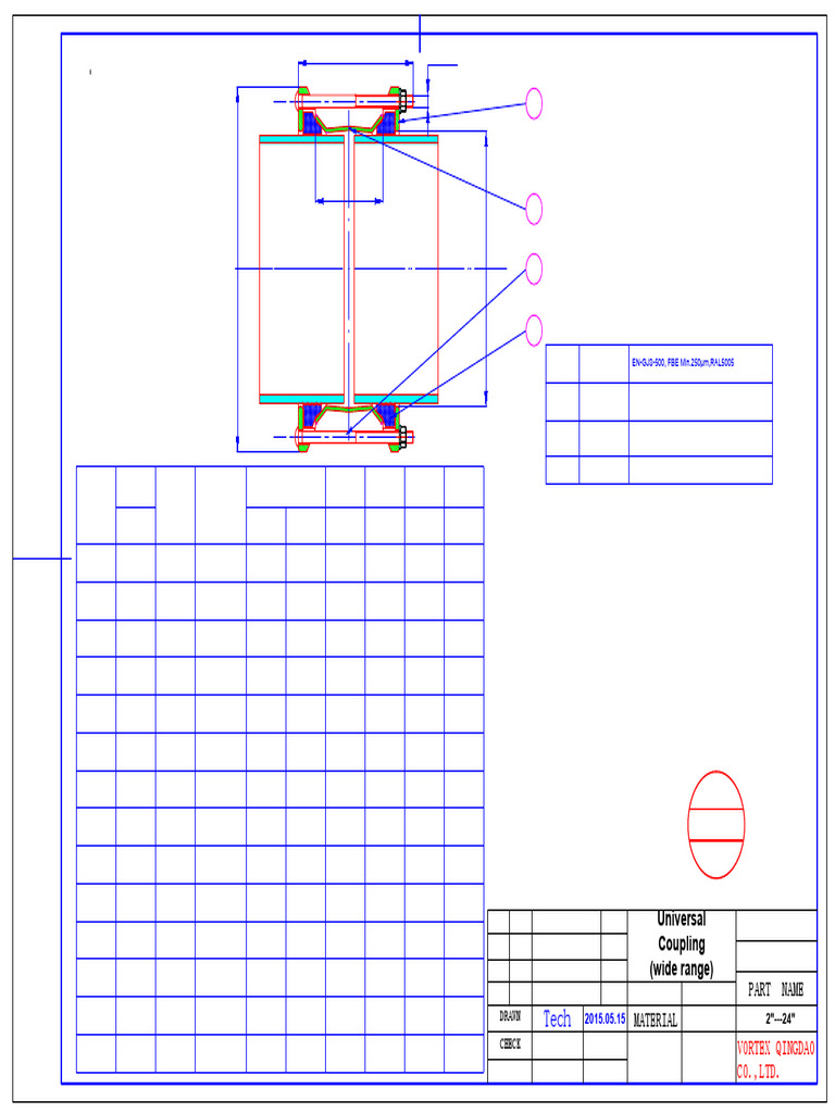 Universal Coupling Specifications 2"-24" | PDF