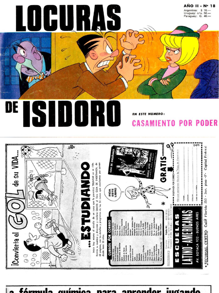 Locuras de Isidoro #18 - Diciembre 1969 | PDF